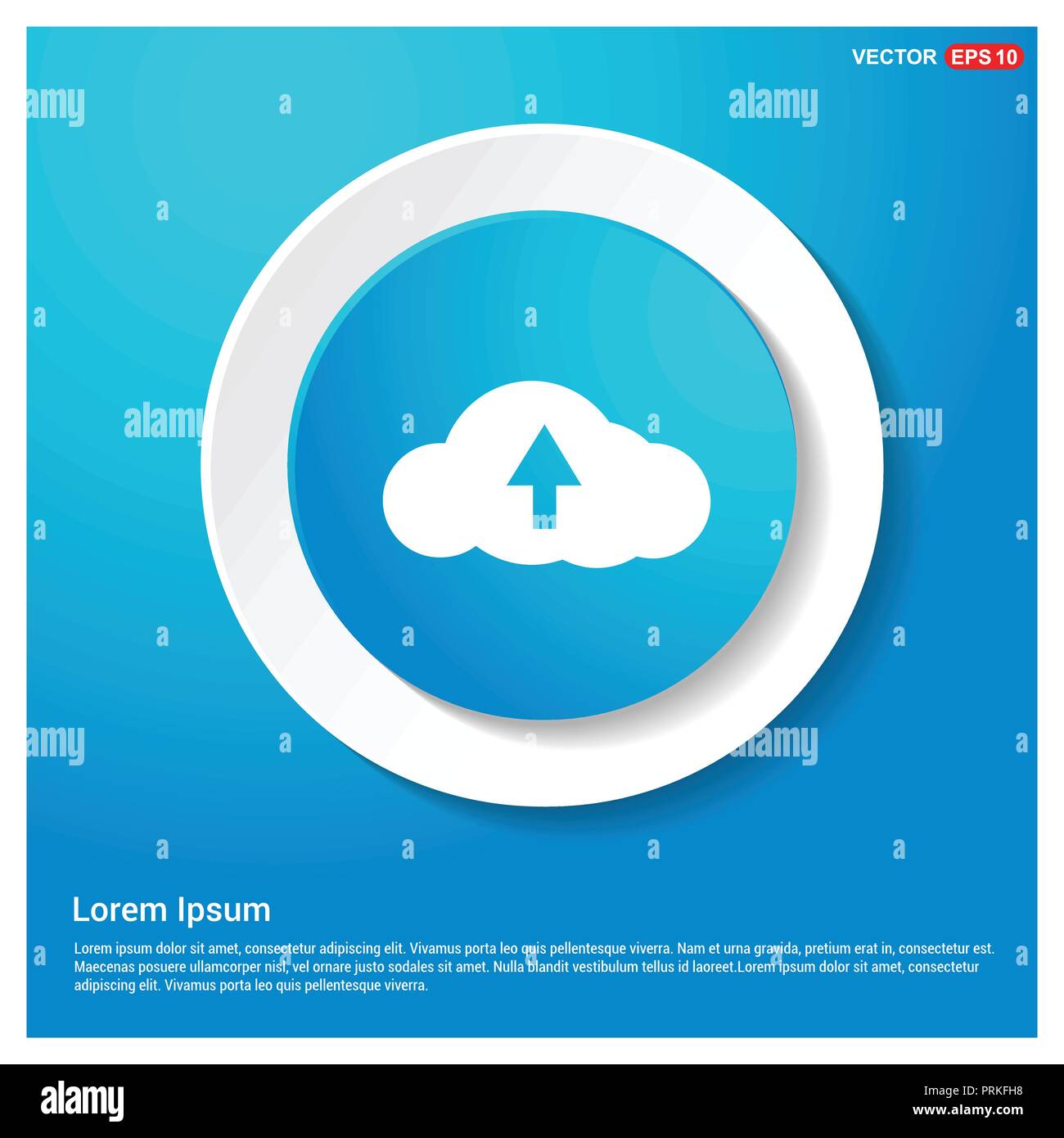 Cloud upload icon Stock Vector Image & Art - Alamy