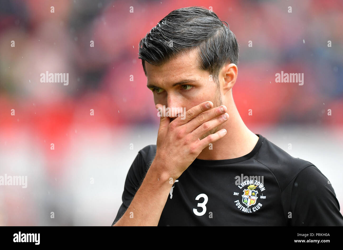 Luton Town's Danny Andrew Stock Photo - Alamy