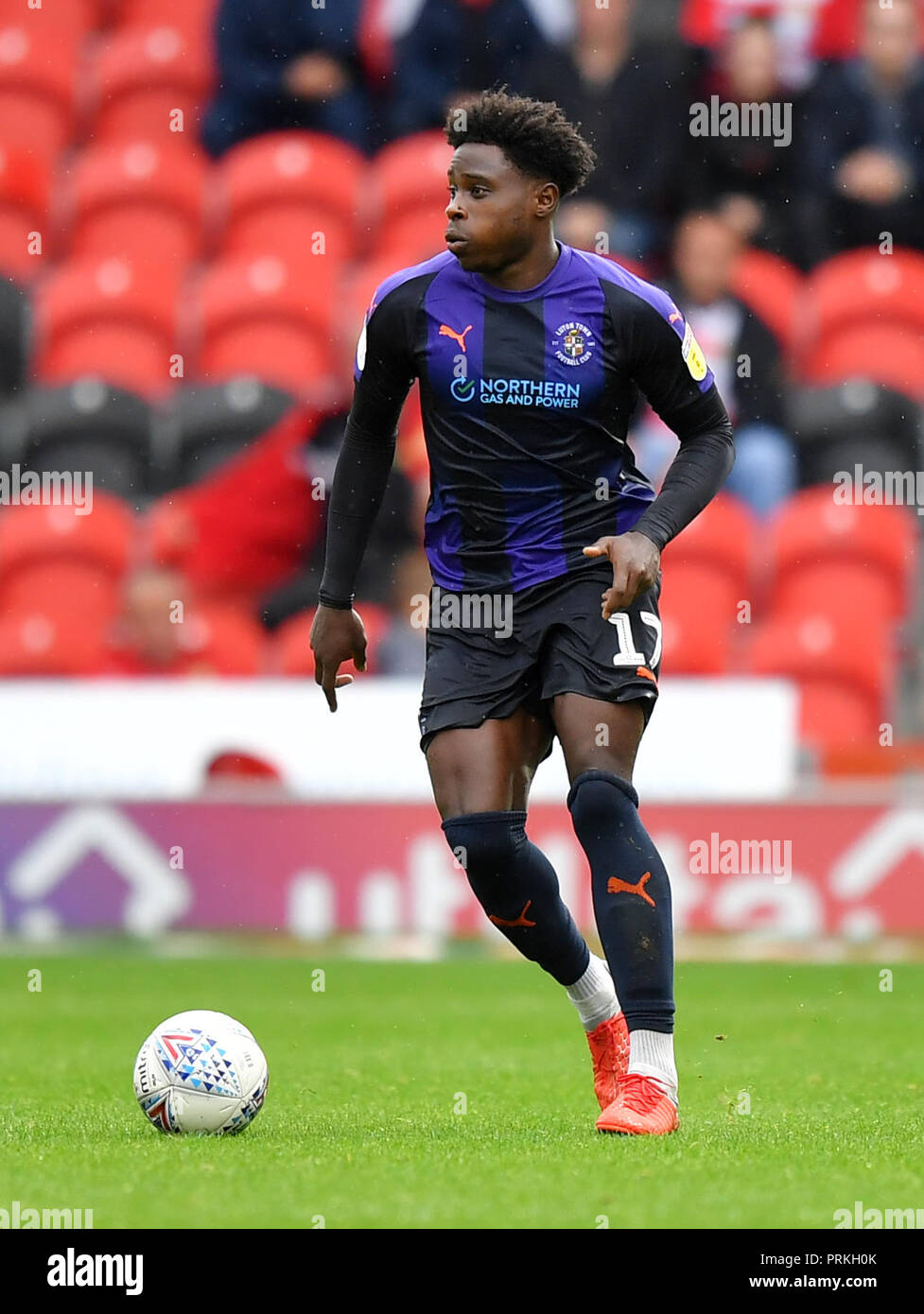 Luton Town's Pelly Ruddock Stock Photo - Alamy