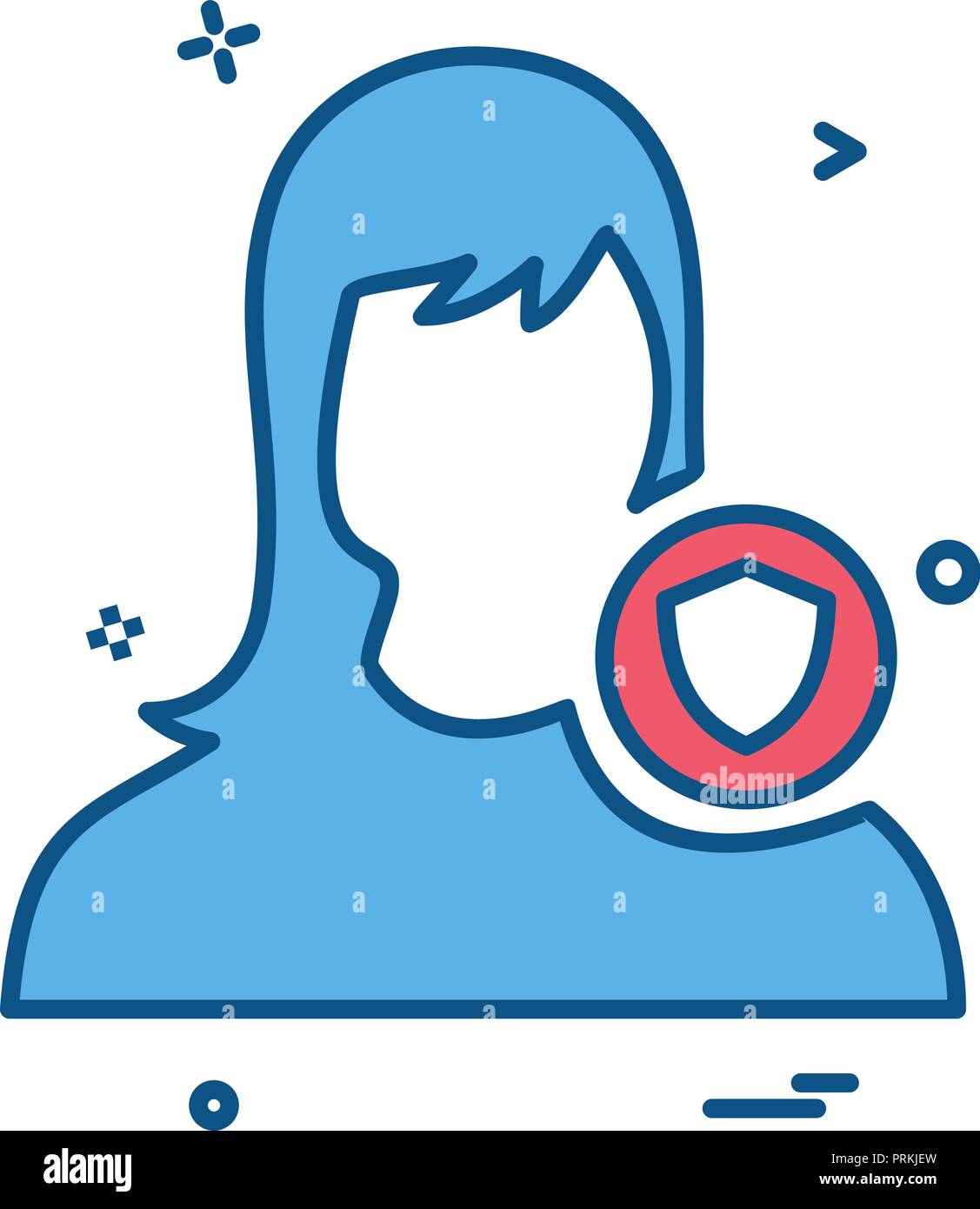 Female avatar icon design vector Stock Vector Image & Art - Alamy