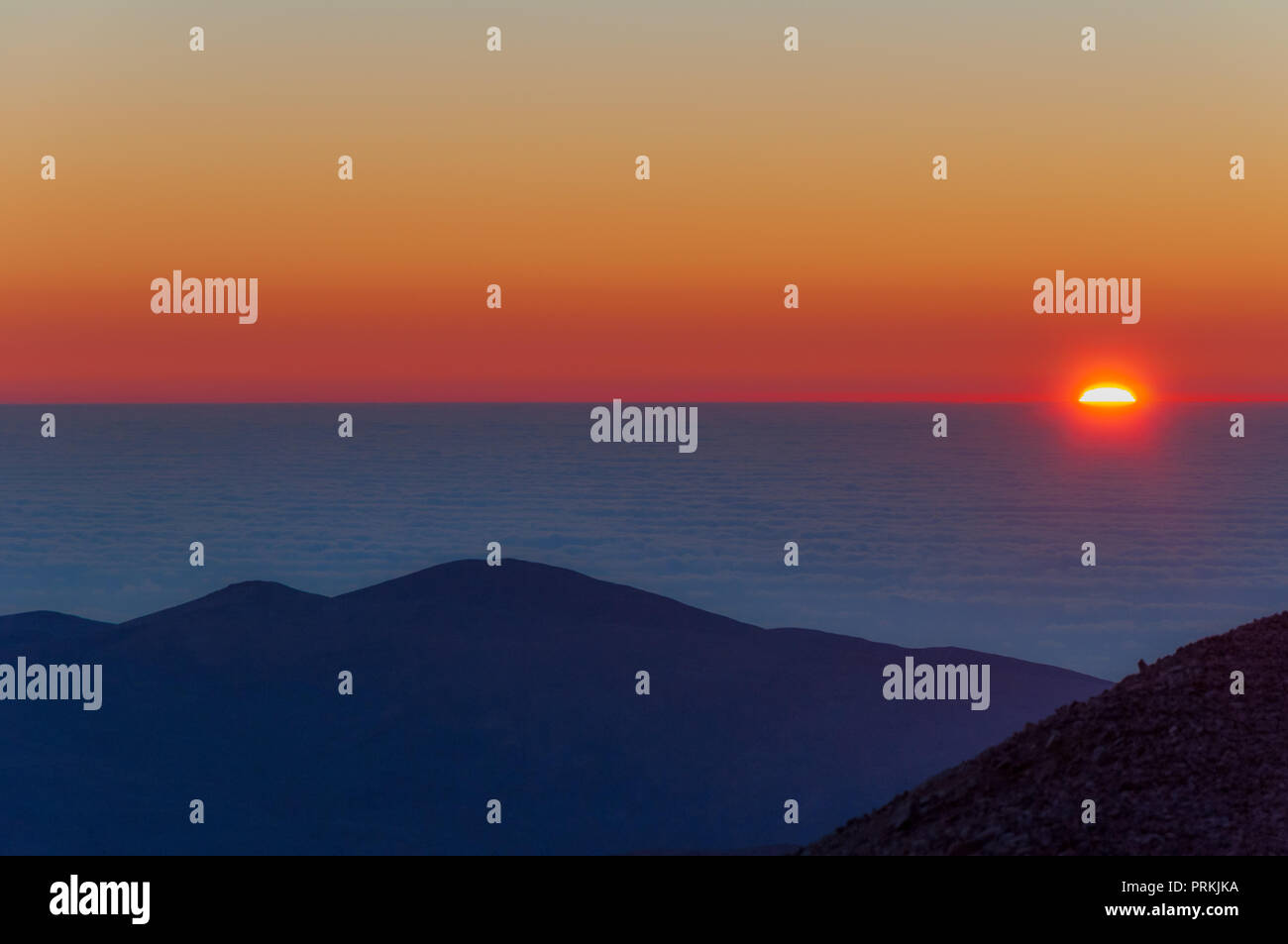 Beautiful sunset in the, Atacama desert, Chile Stock Photo - Alamy