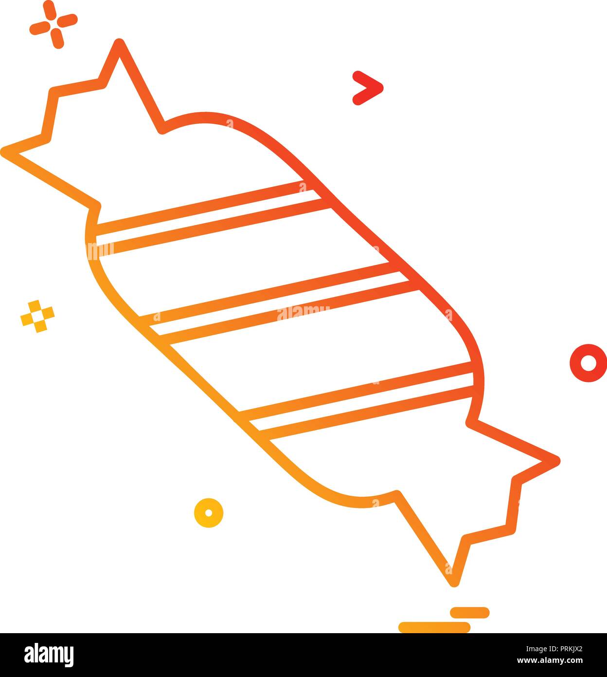 Toffee icon design vector Stock Vector Image & Art - Alamy