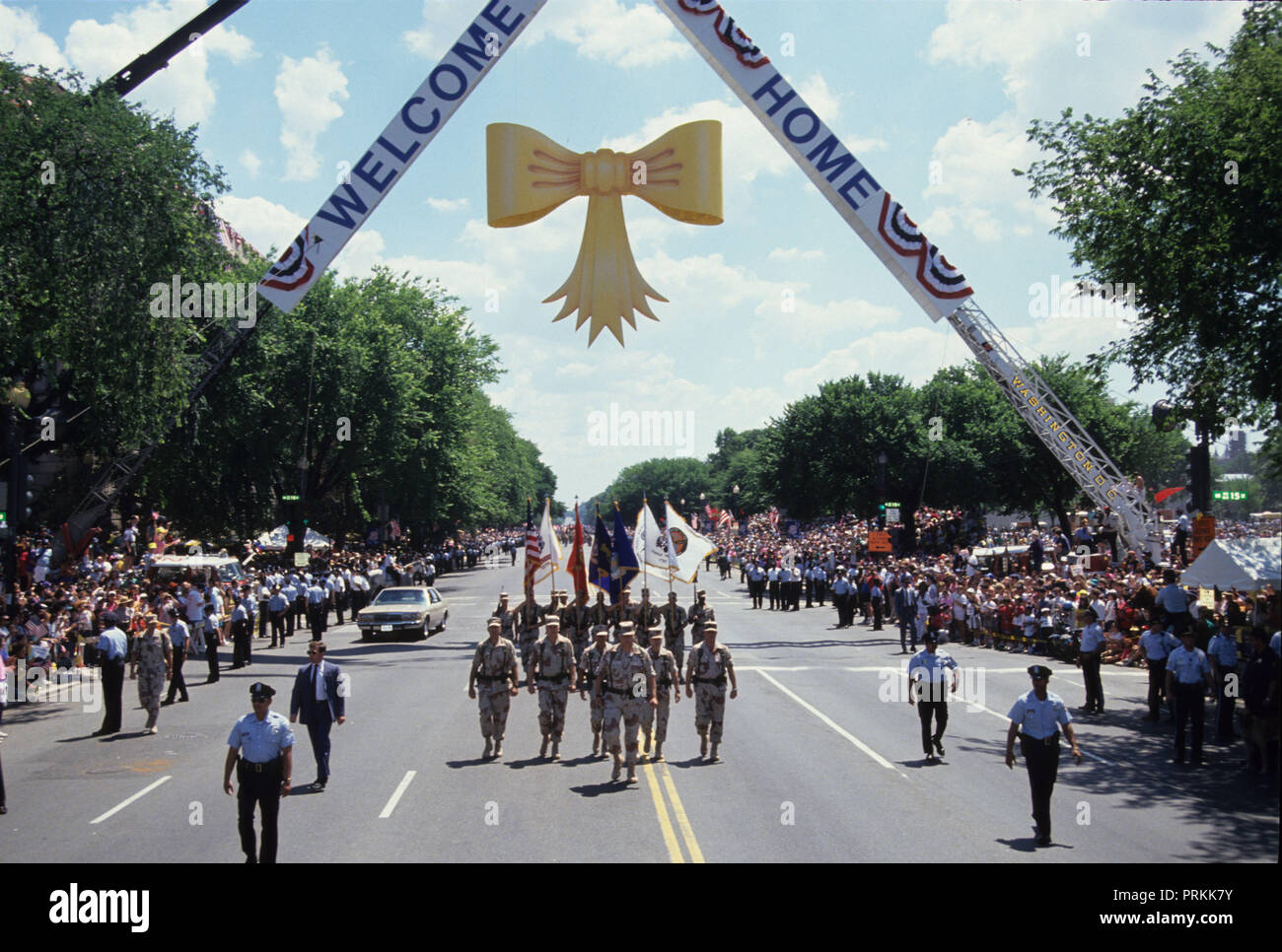 Victory parade 1991 hi-res stock photography and images - Alamy