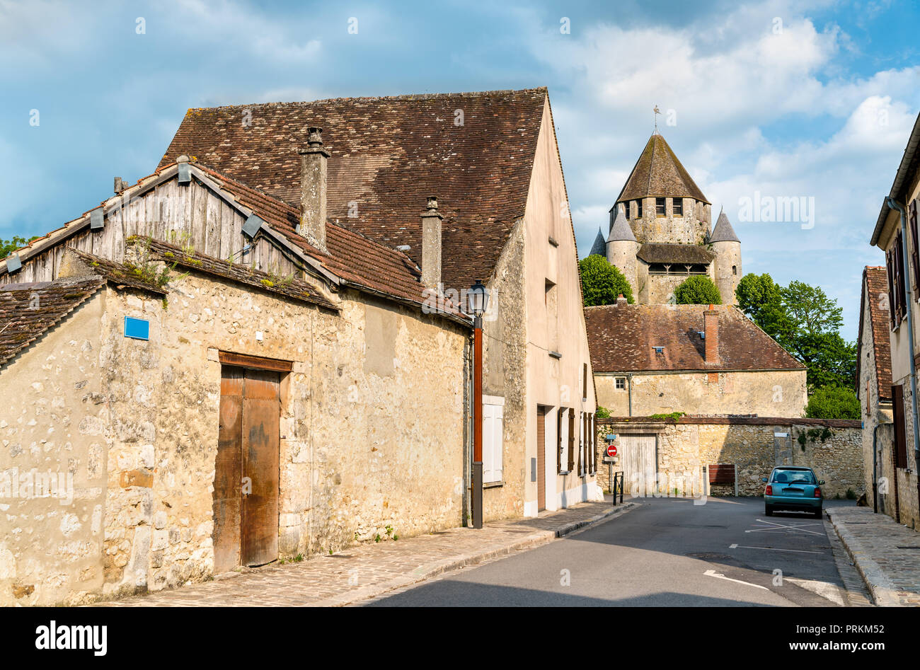 Medieval castle tower france hi-res stock photography and images - Alamy