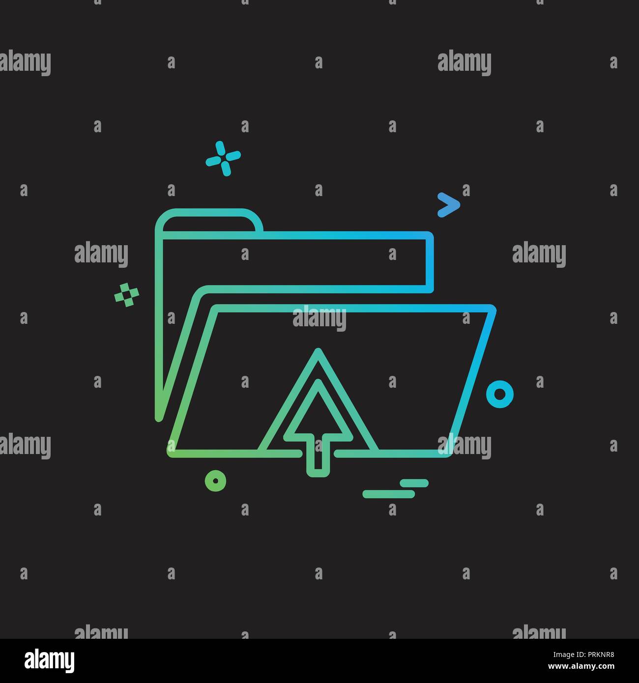 Folder icon design vector Stock Vector Image & Art - Alamy