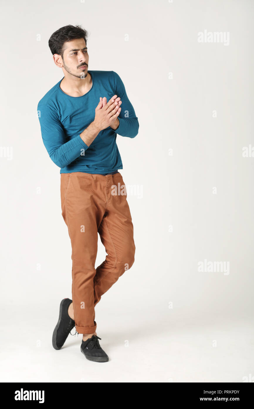 Boy standing isolated hi-res stock photography and images - Alamy