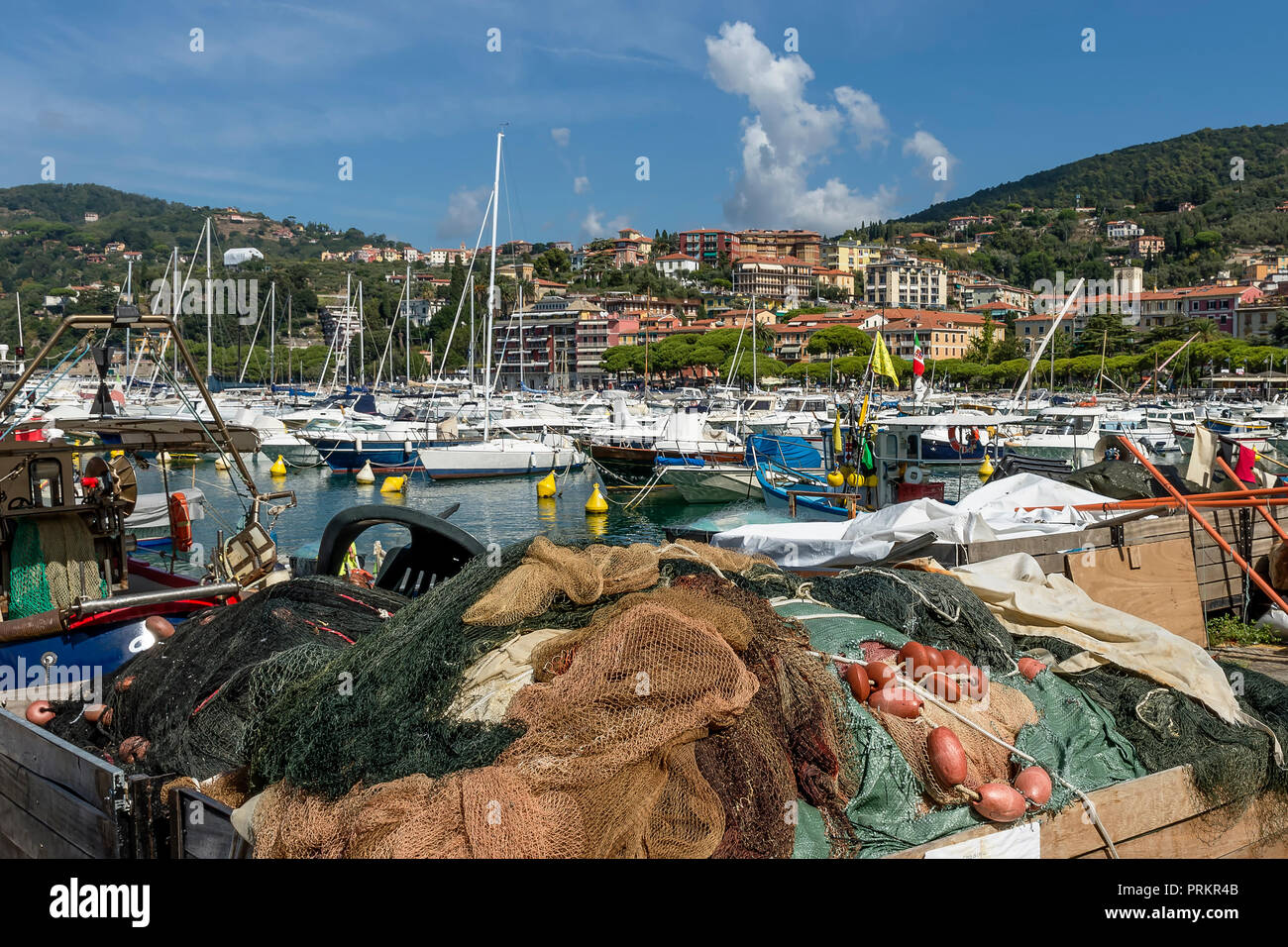 Liguria flag hi-res stock photography and images - Alamy