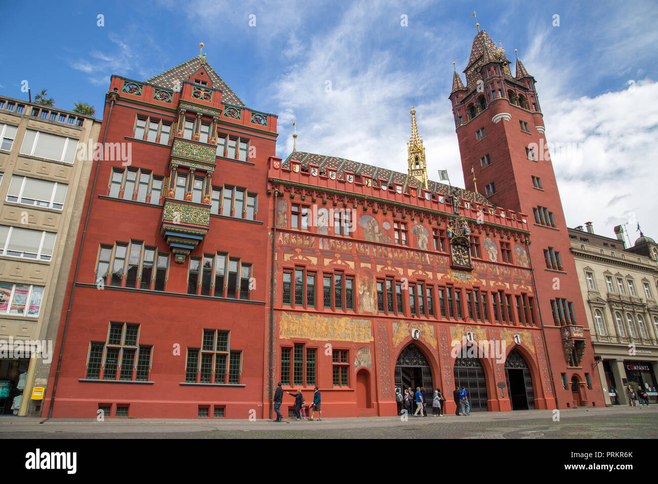 Basel Town Hall Stock Photo - Alamy