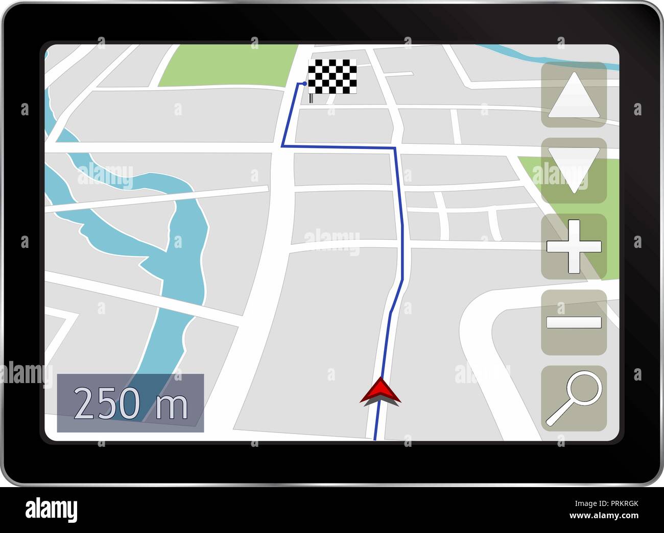 Transport system map Stock Vector Images - Alamy