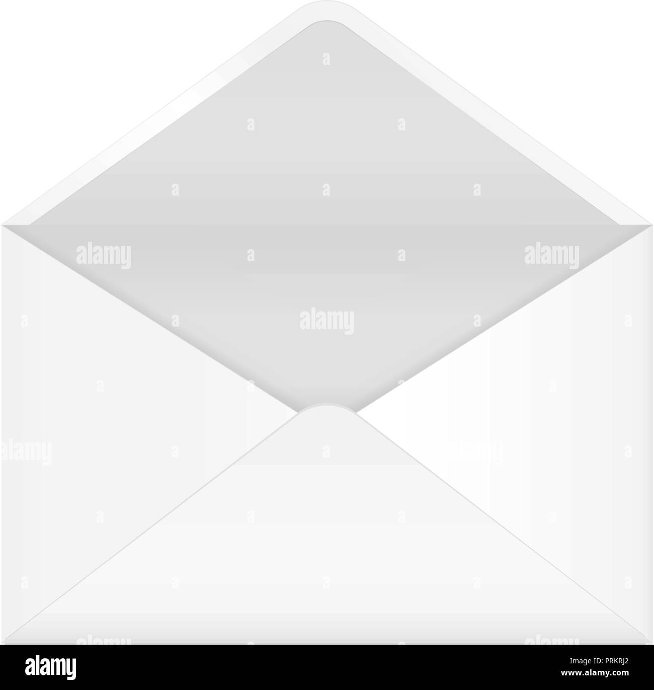 Open empty envelope Stock Vector Image & Art - Alamy