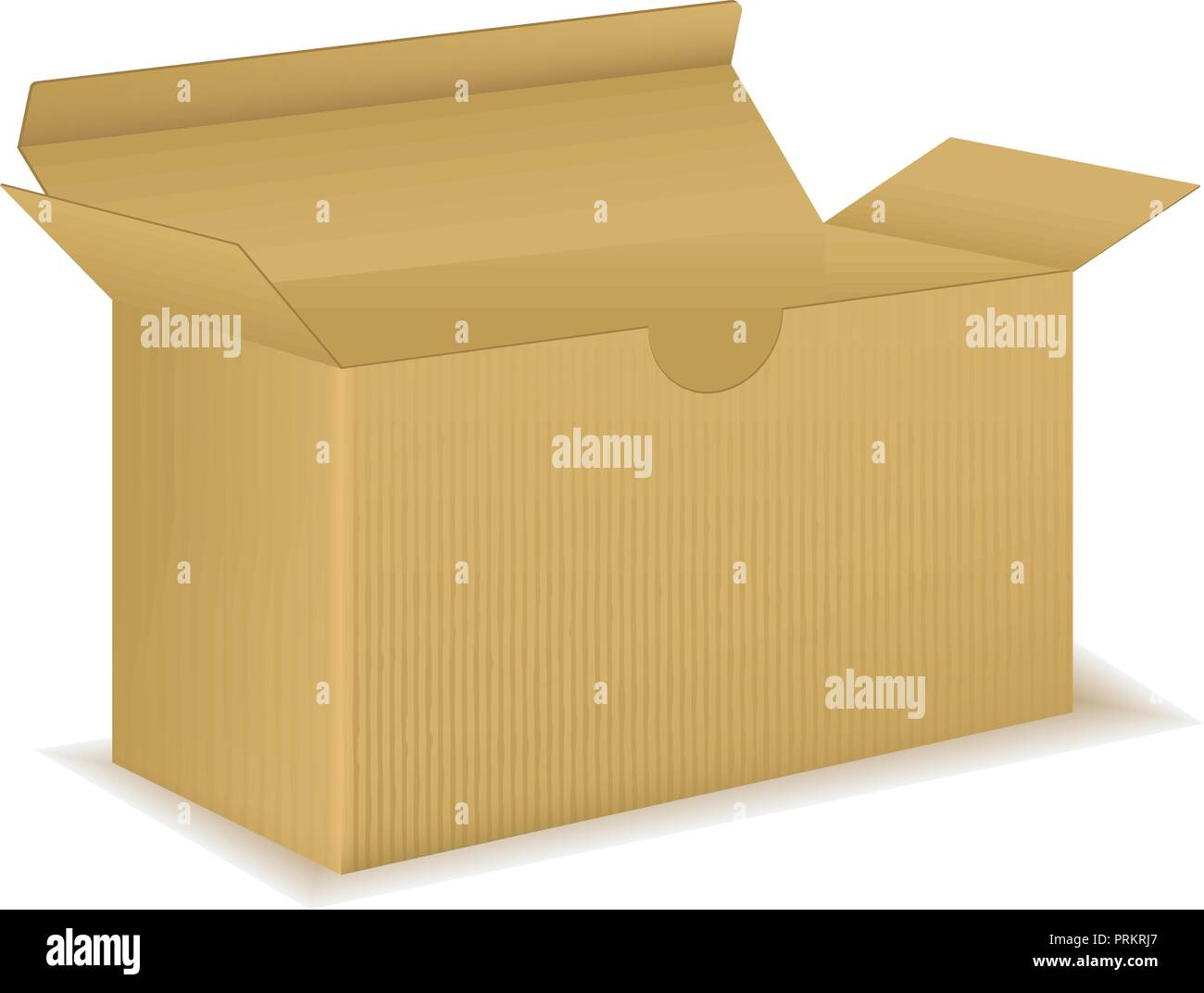 Paper box. Cardboard container Stock Vector Image & Art - Alamy