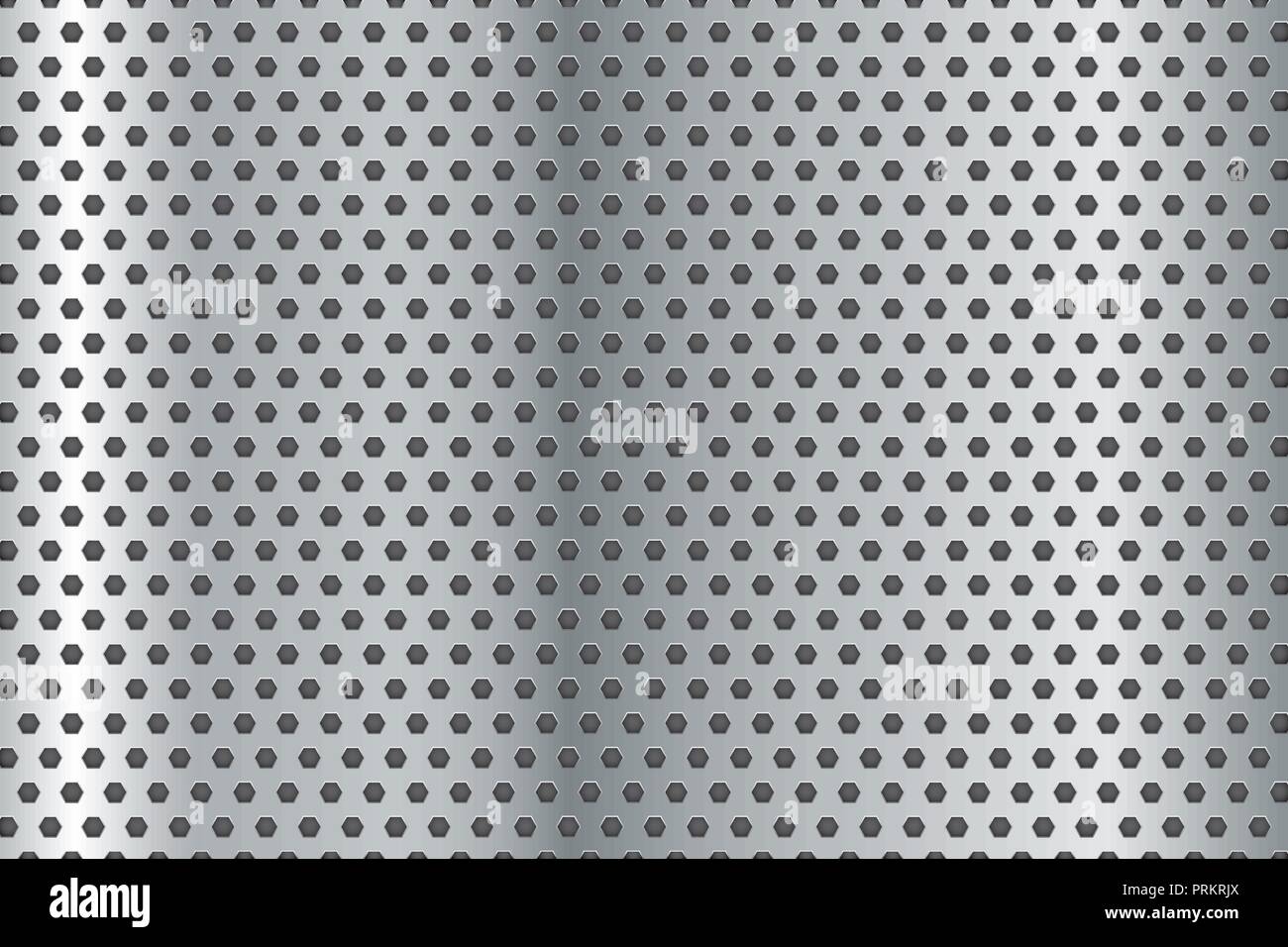 Metal perforated background Stock Vector Image & Art - Alamy