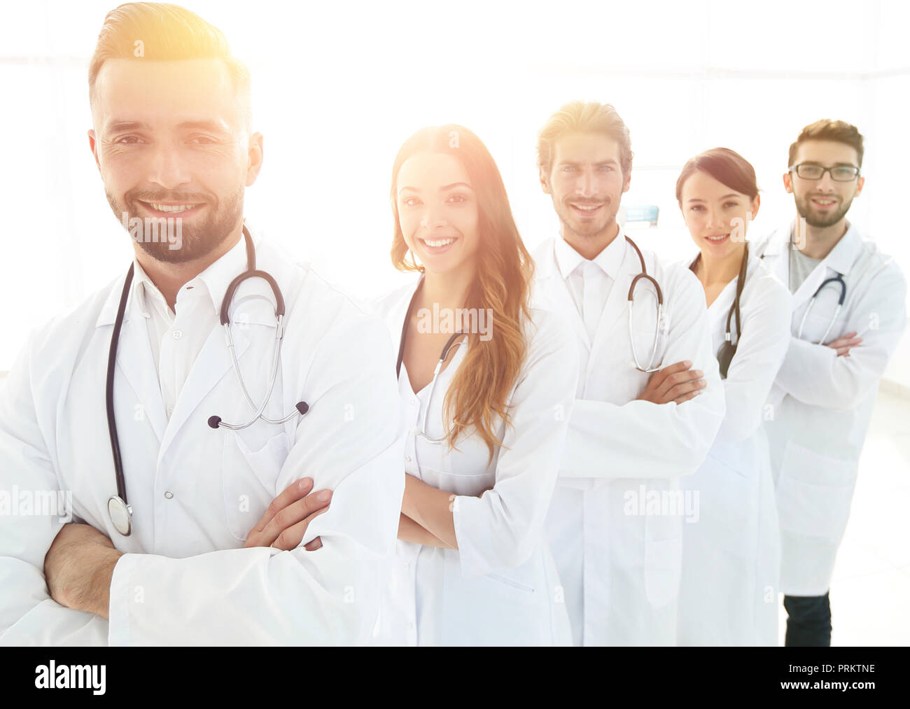 Happy diverse healthcare professionals hi-res stock photography and ...