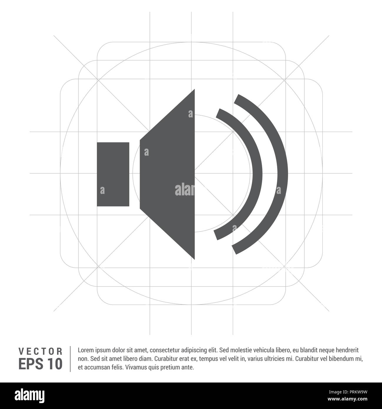 Sound volume icon Stock Vector Image & Art - Alamy