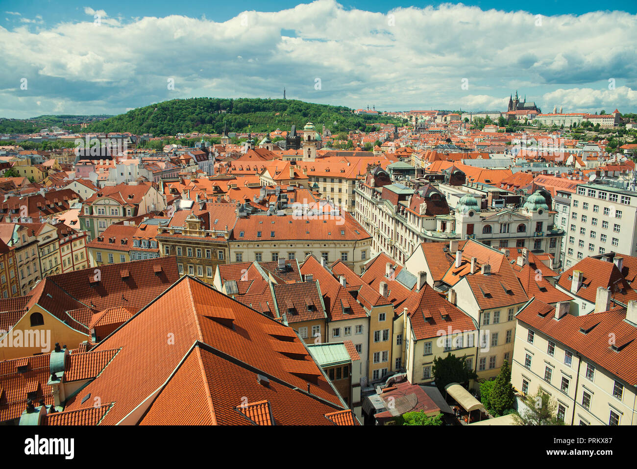 Prague view from above Stock Photo - Alamy