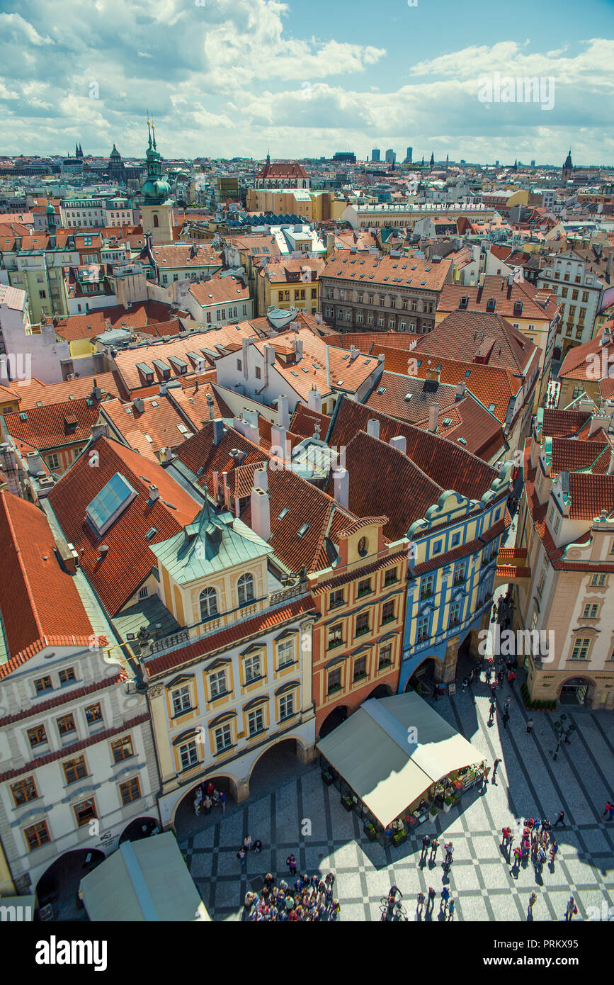Top view cathedral square hi-res stock photography and images - Alamy