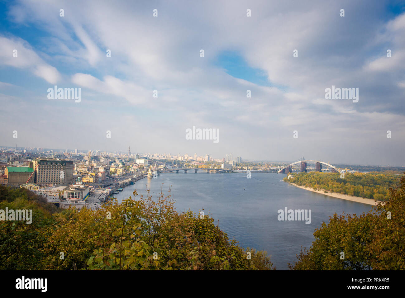 Kiev, top view Stock Photo - Alamy