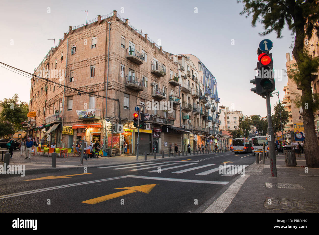 Middle east road sign hi-res stock photography and images - Alamy
