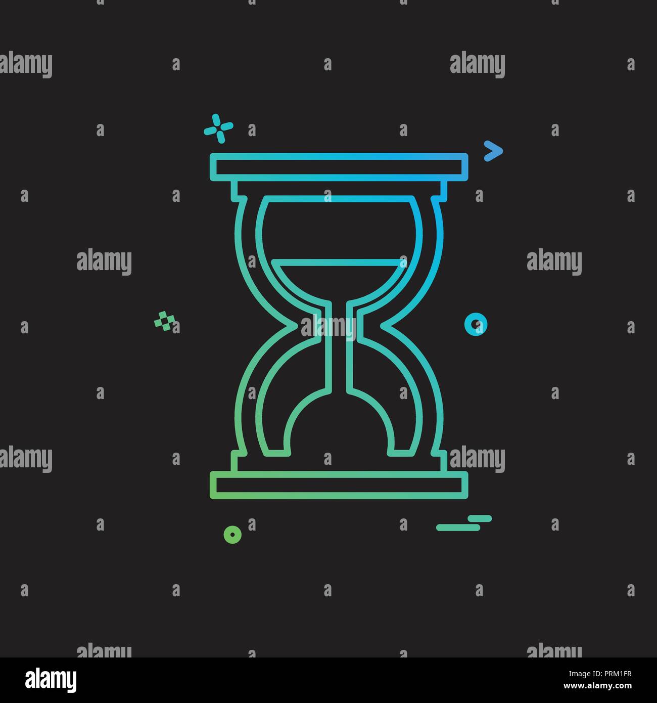 Wait icon design vector Stock Vector Image & Art - Alamy