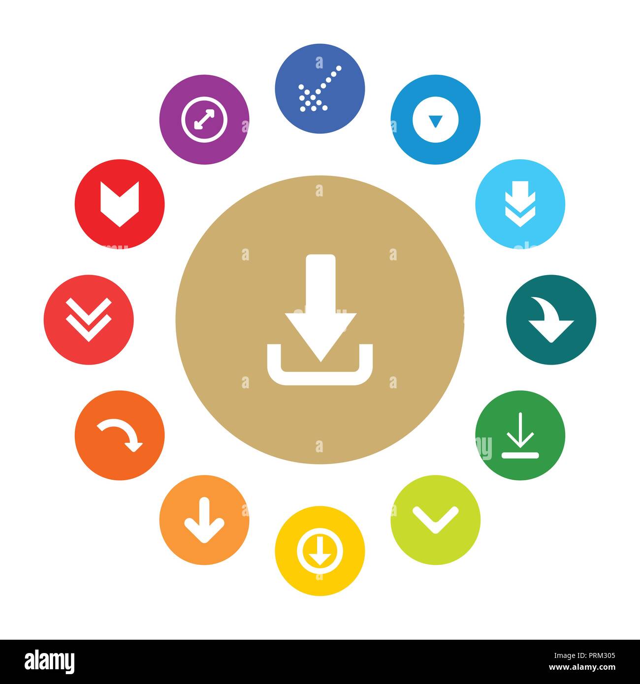 User Interface Buttons Design Set Vector Stock Vector Image And Art Alamy
