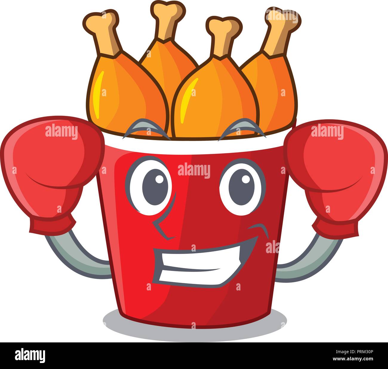 Chicken with boxing gloves hi-res stock photography and images - Alamy