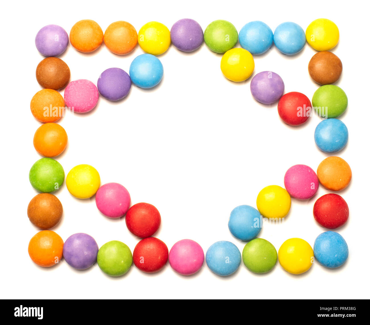 candy chocolate cubes on white background Stock Photo - Alamy