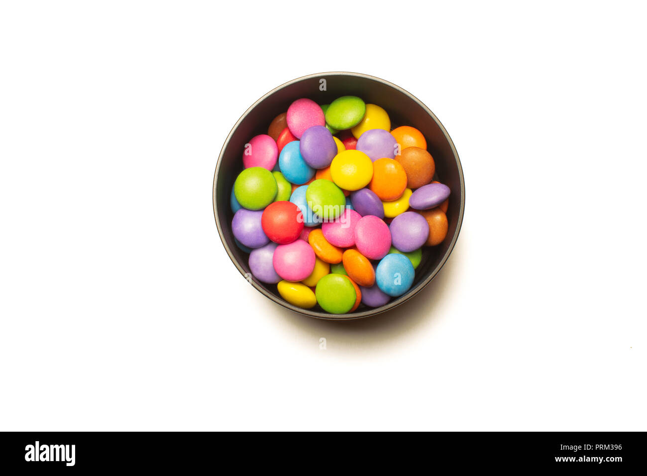 candy chocolate cubes on white background Stock Photo - Alamy