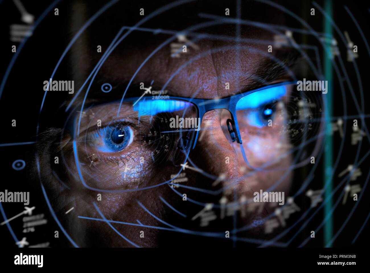 Air traffic control screen hi-res stock photography and images - Alamy