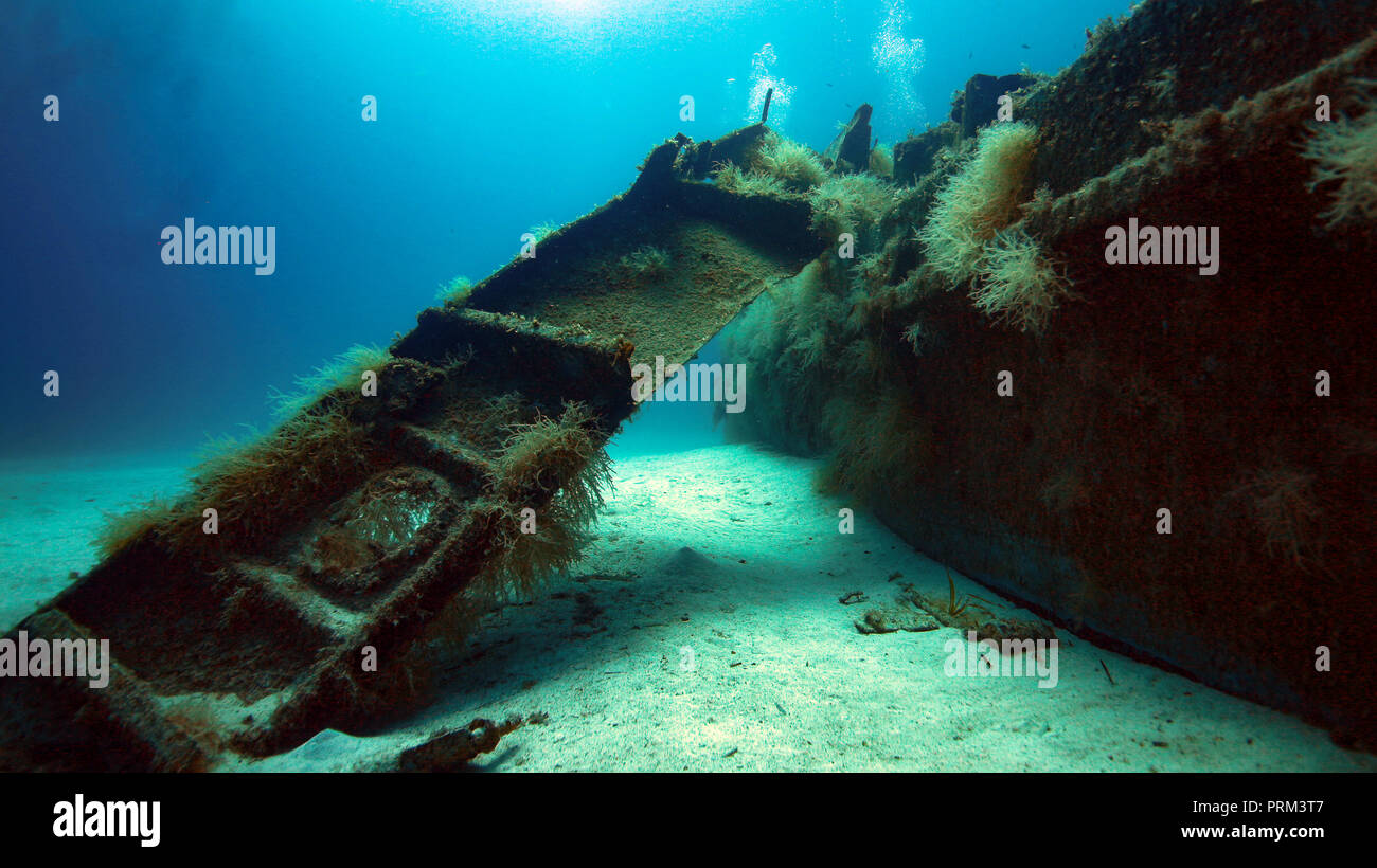 The Wreck of the P31 Stock Photo - Alamy