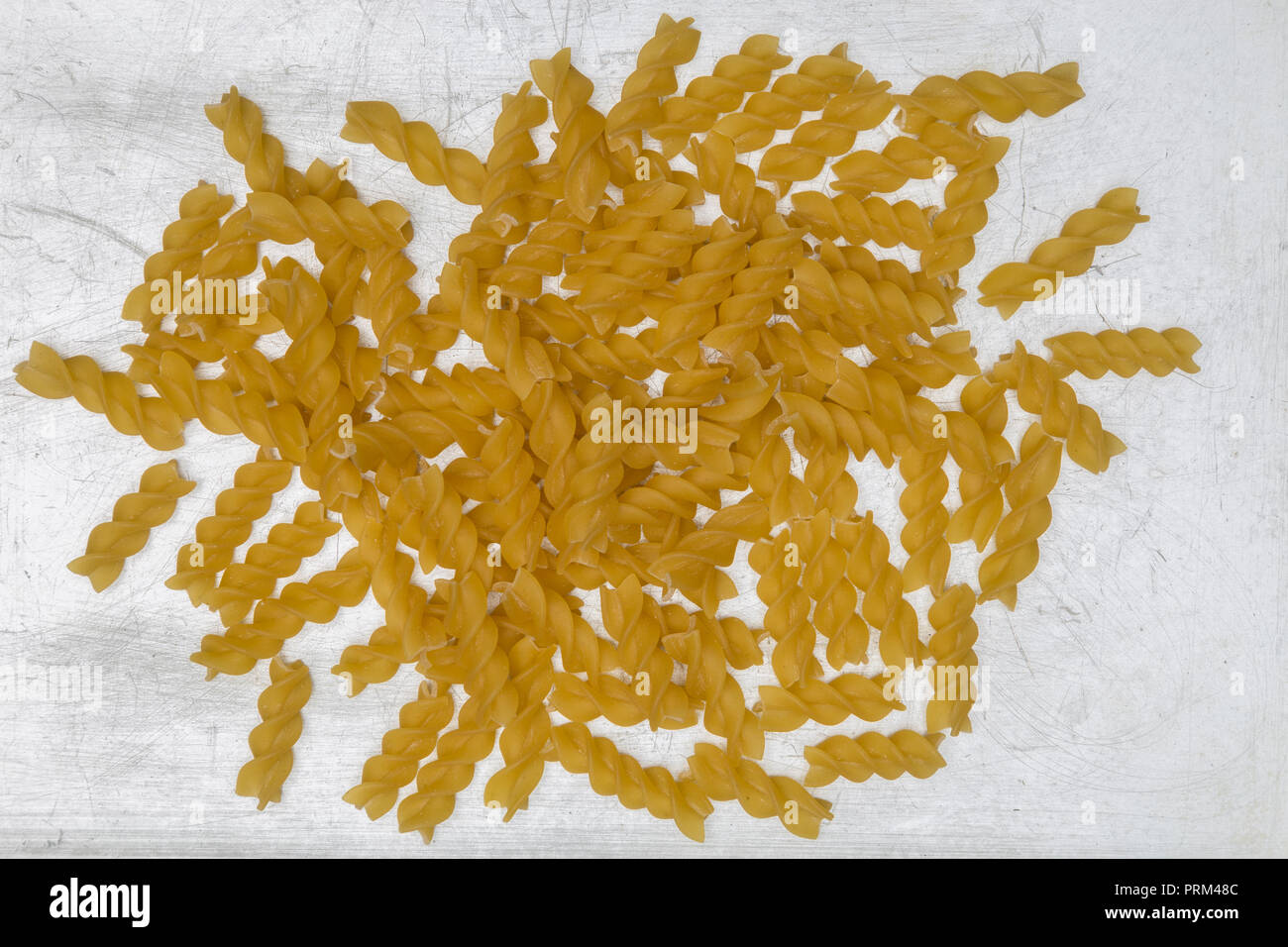 Raw pasta fusilli on hi-res stock photography and images - Alamy