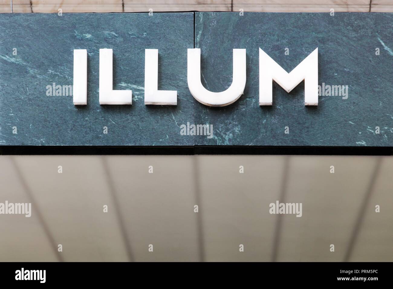 Illum sign hi-res stock photography and images - Alamy