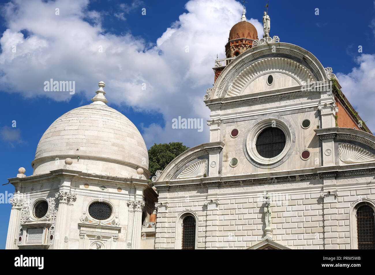 Historic architecture with old medieval buildings in Venice, Italy ...