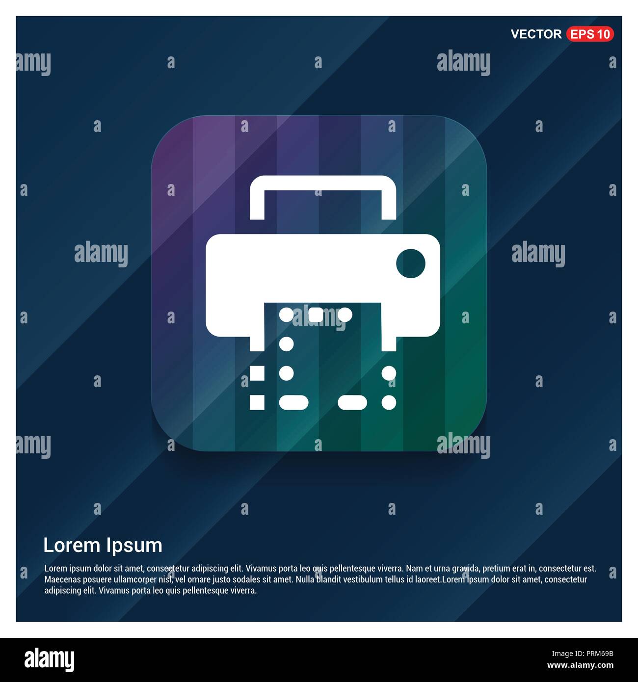 Office printer icon Stock Vector Image & Art - Alamy