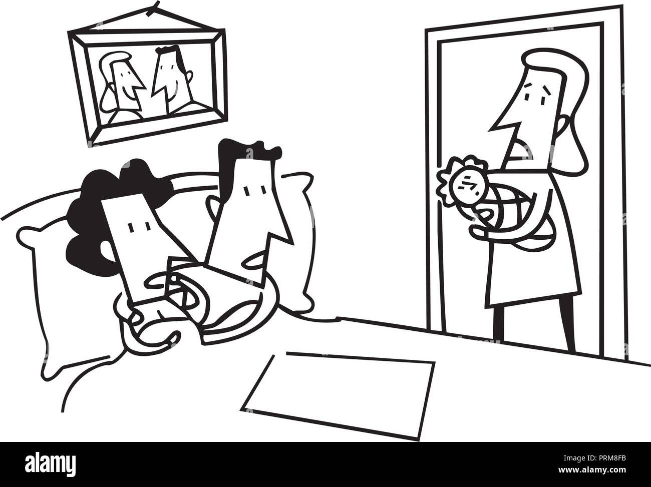 Employee infidelity Stock Vector Images - Alamy