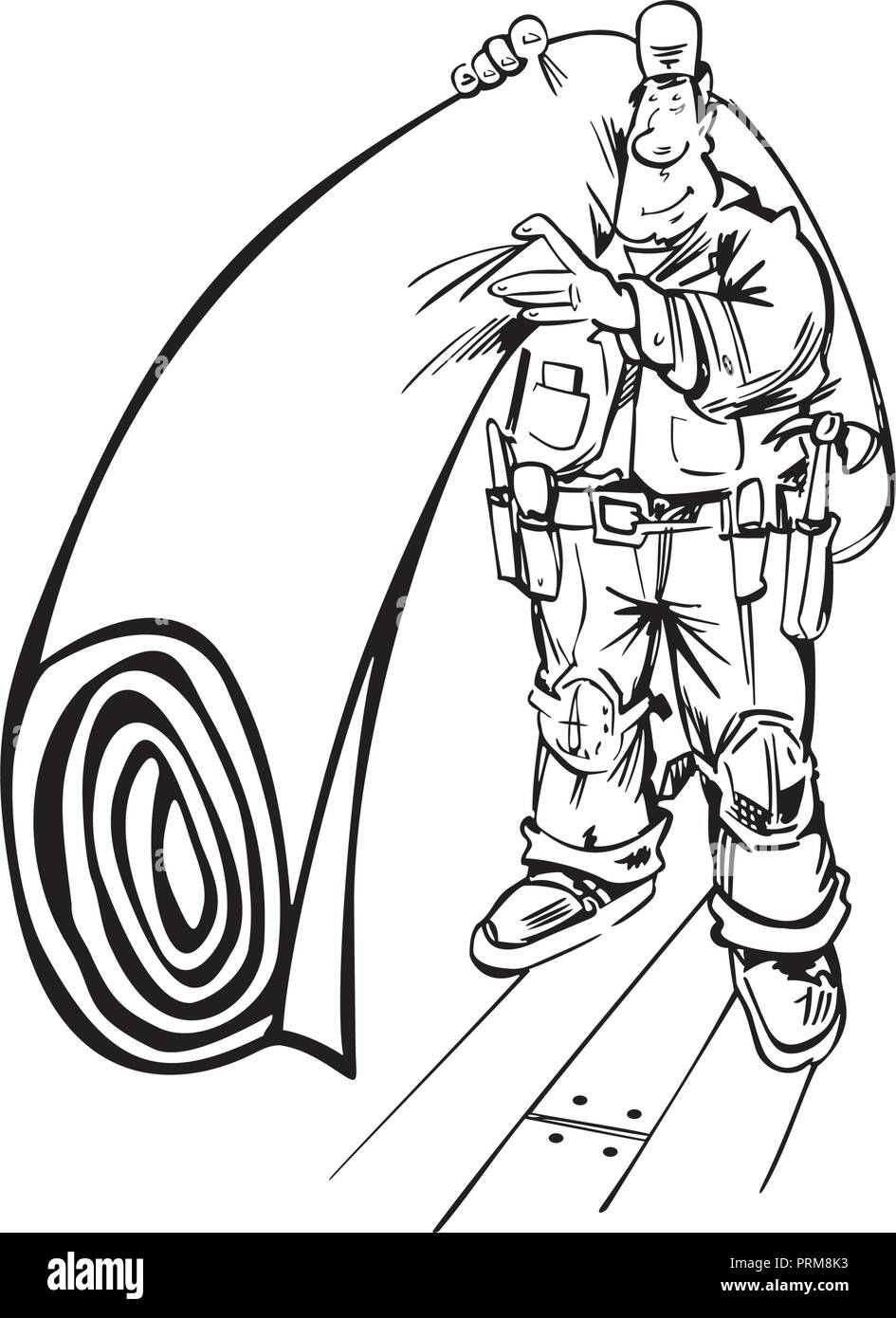 Flooring renovation carpet Stock Vector Images - Alamy