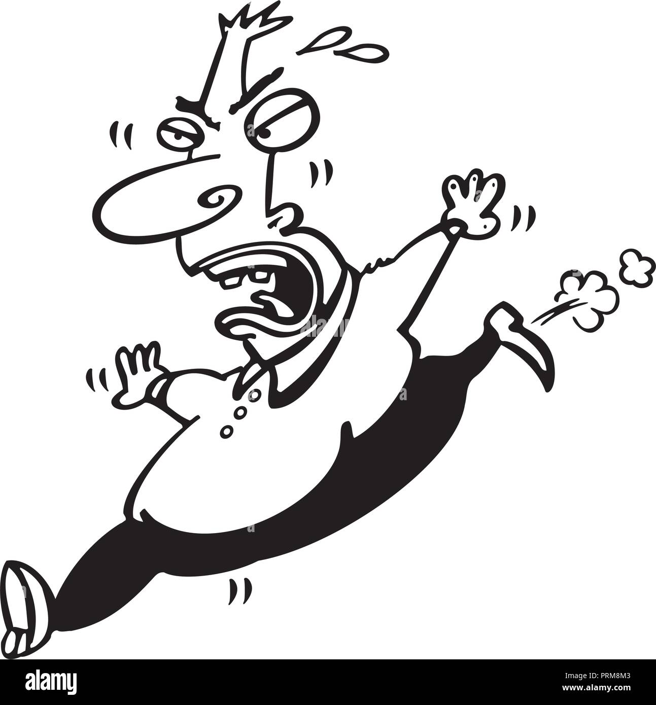 At all frightened Stock Vector Images - Alamy