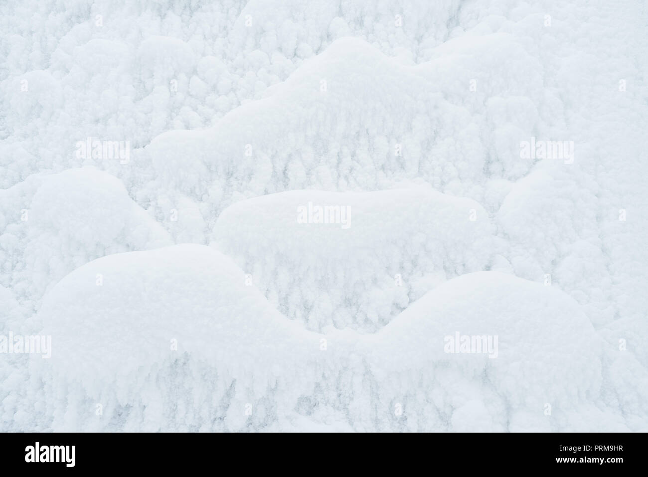 Abstract snow texture. The frosting pattern on the wall Stock Photo - Alamy