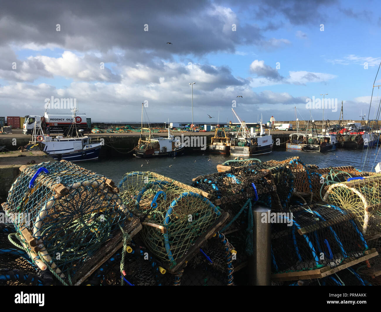 in Hopeman, Scotland, on 02 October 2018 Stock Photo - Alamy