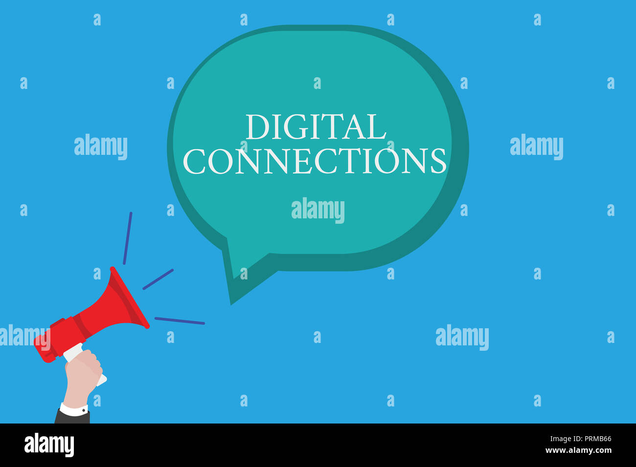 Conceptual hand writing showing Digital Connections. Business photo ...