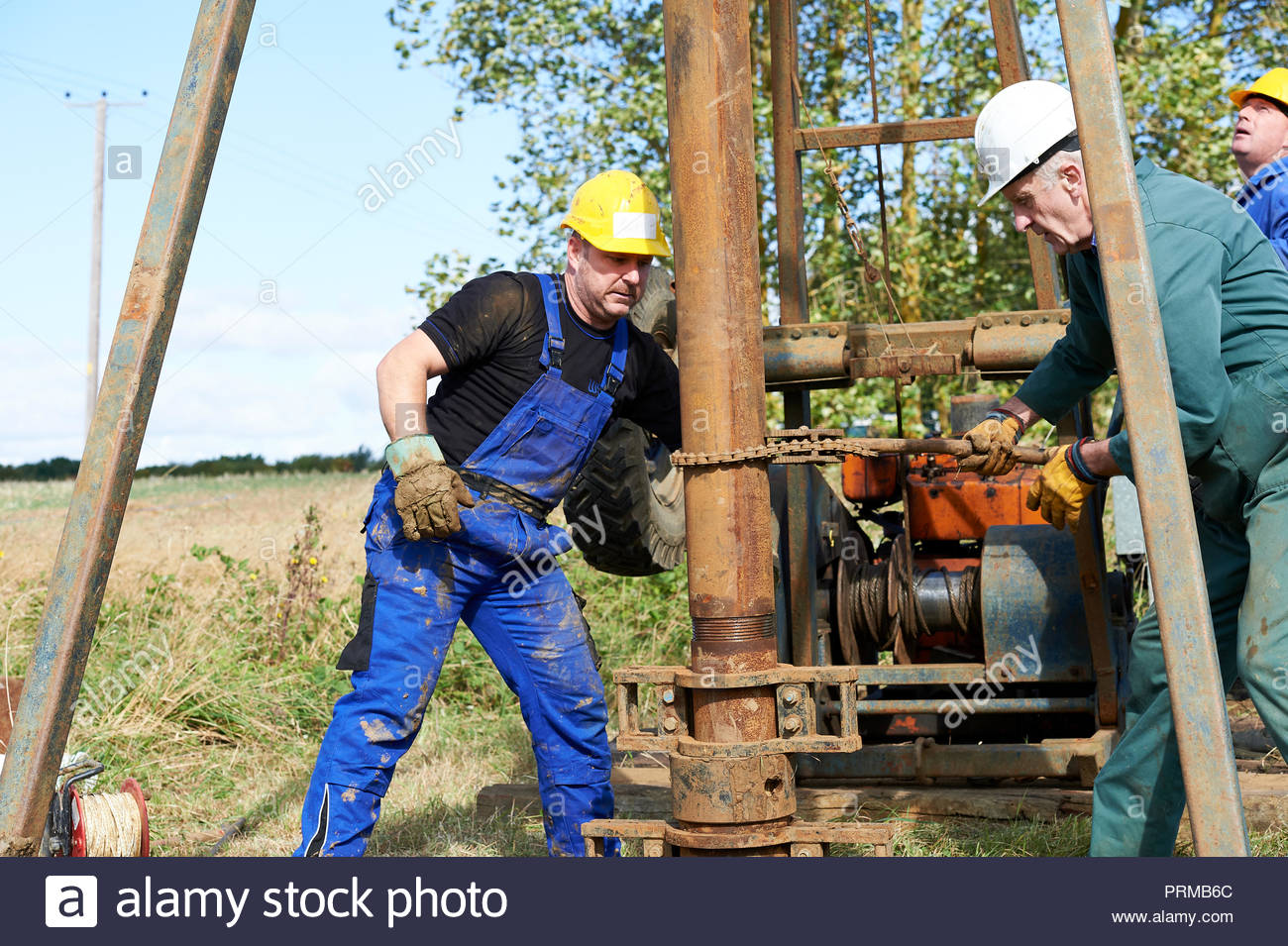 Drilling Engineers High Resolution Stock Photography and Images - Alamy