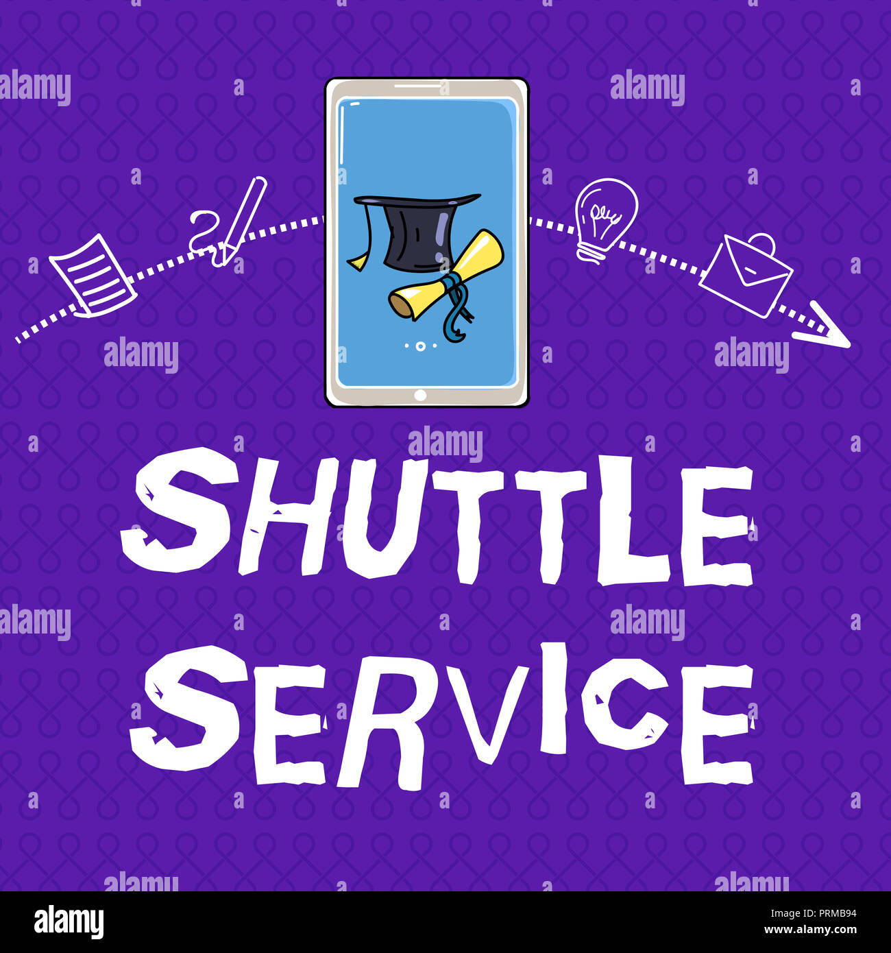 Writing note showing Shuttle Service. Business photo showcasing ...