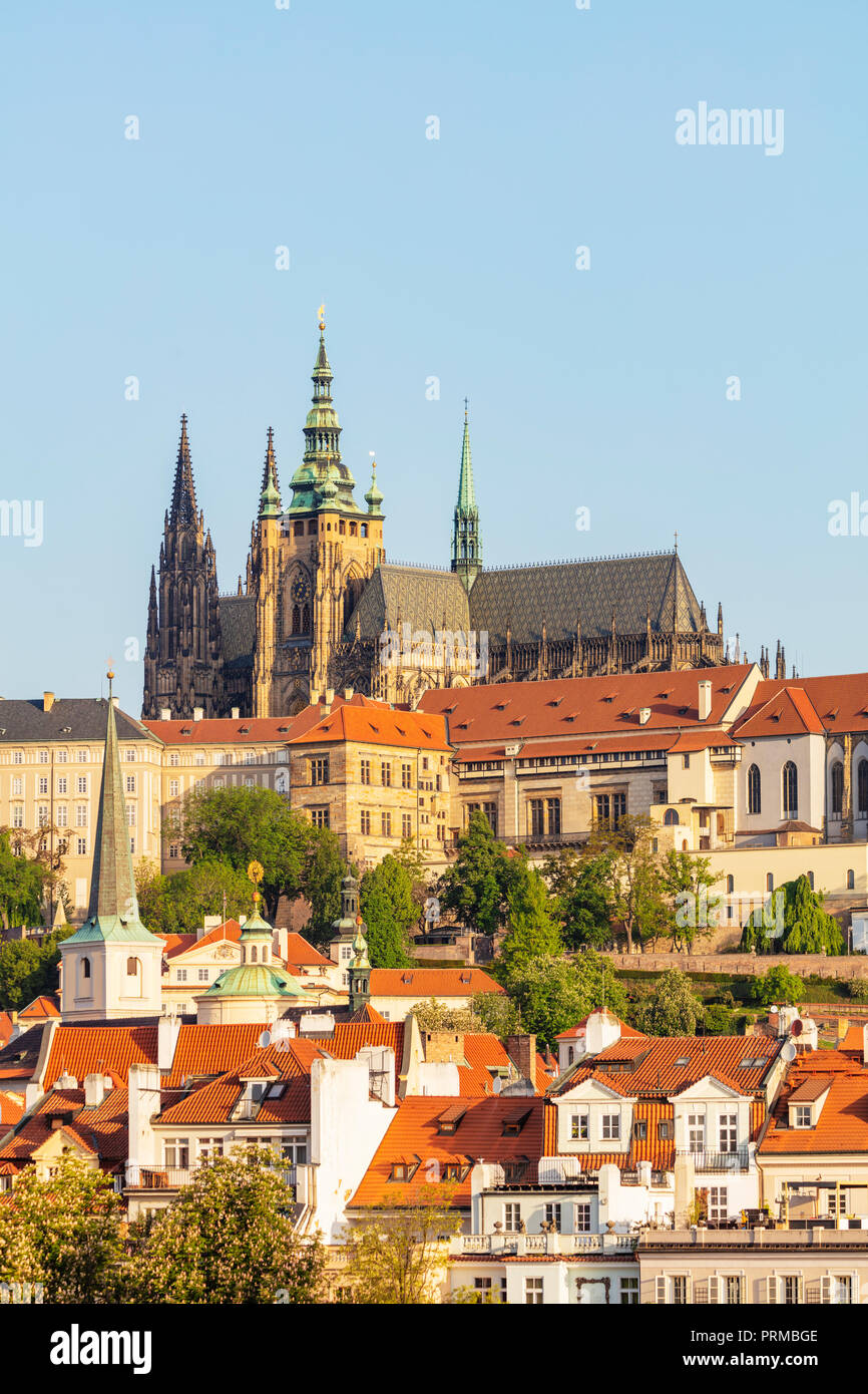 Europe, Czech Republic, Prague, Unesco site, Bohemia, Prague Castle and ...