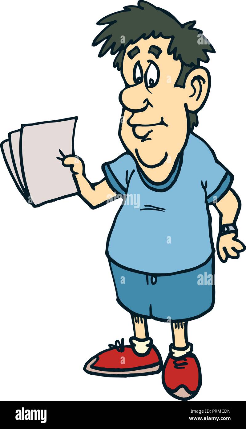 casual friday cartoon character . Vector Illustration design Stock ...