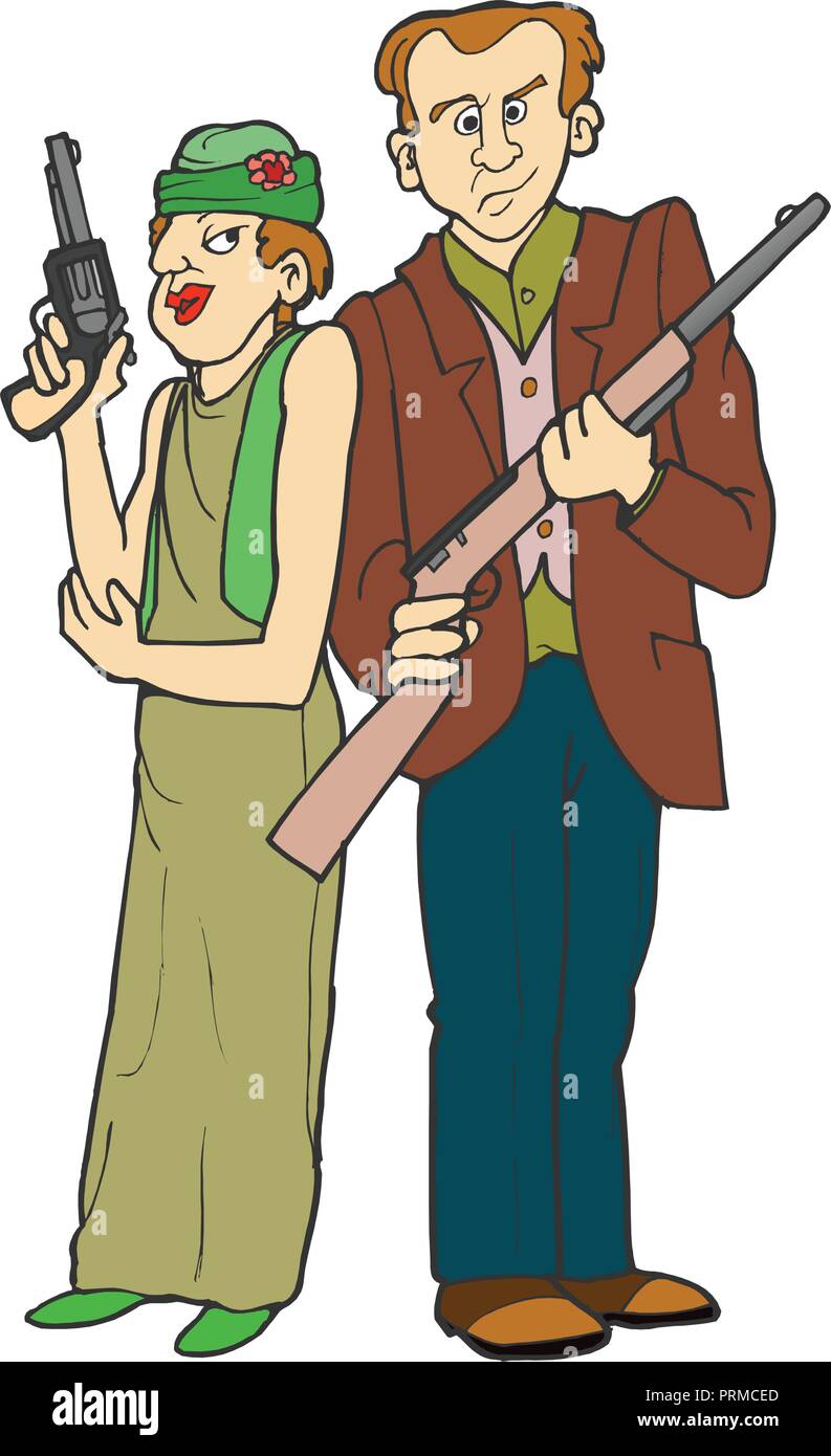 gangster cartoon character . Vector Illustration design Stock Vector ...