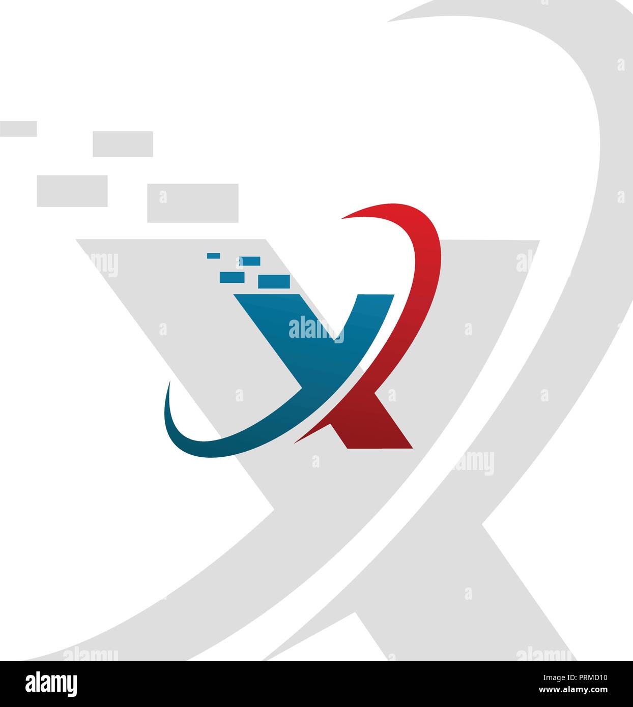 Letter X logo icon design template elements Stock Vector Image & Art ...