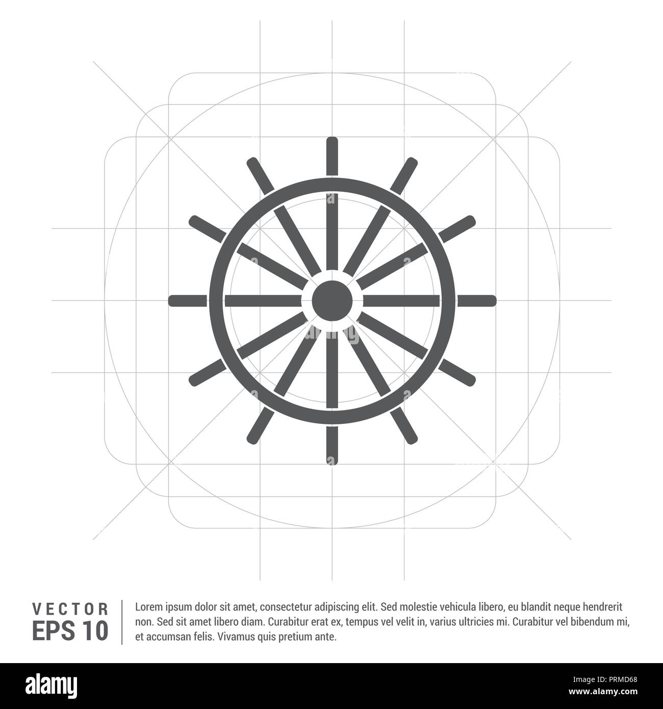 Yacht skipper steering Stock Vector Images - Alamy