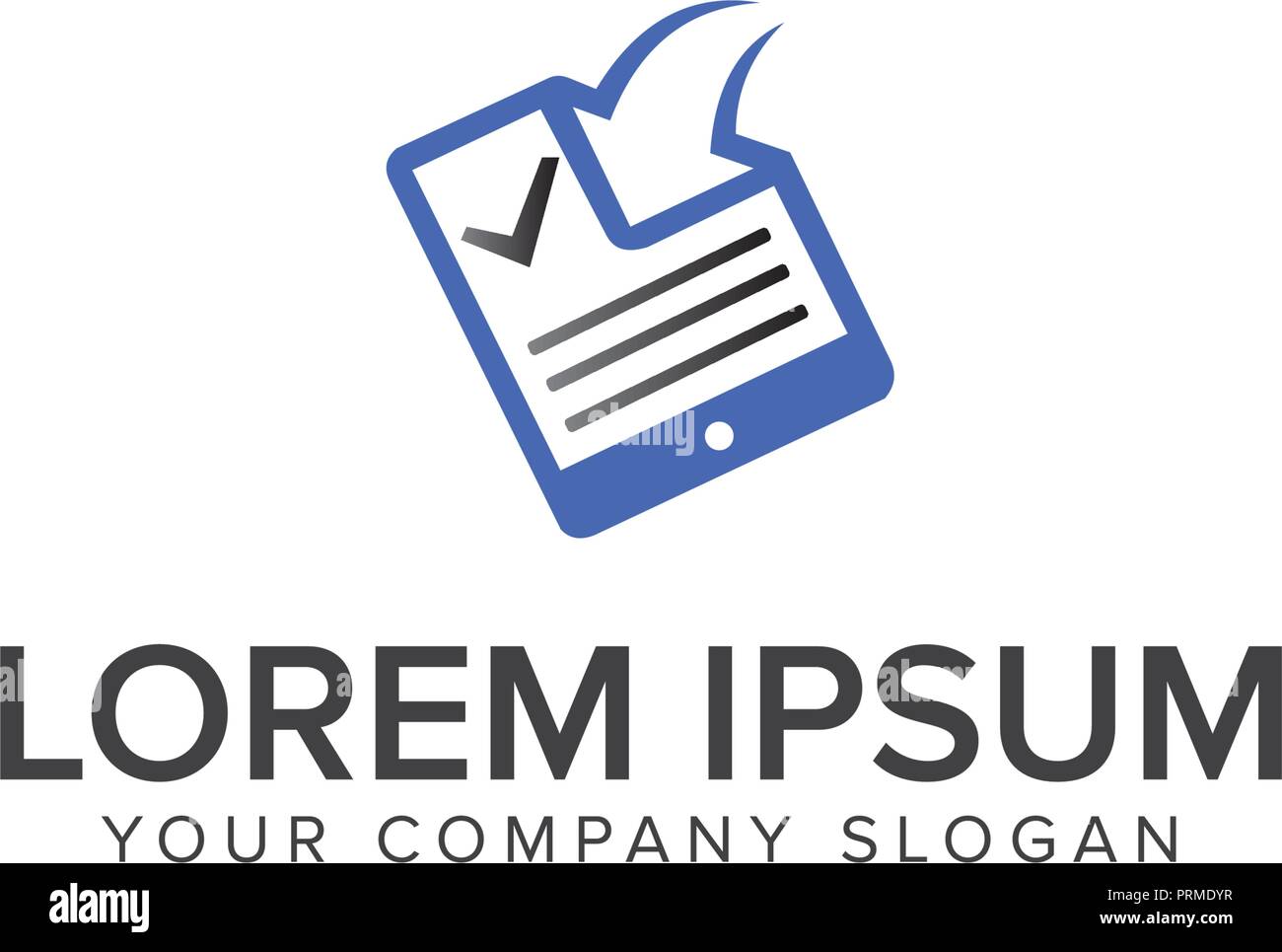 Doc business company logo Stock Vector Images - Alamy