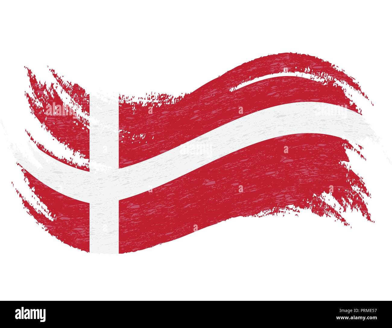 Dannebrog flag Cut Out Stock Images & Pictures - Alamy