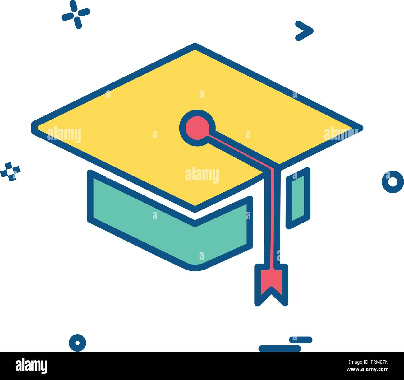 Convocation icon design vector Stock Vector Image & Art - Alamy