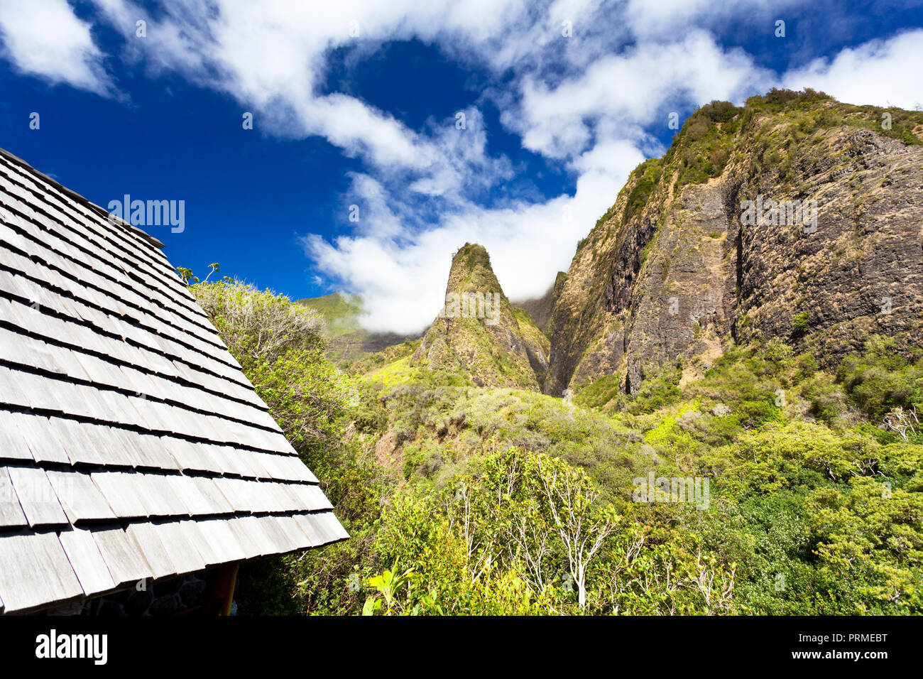 Iao needle in iao valley hi-res stock photography and images - Alamy